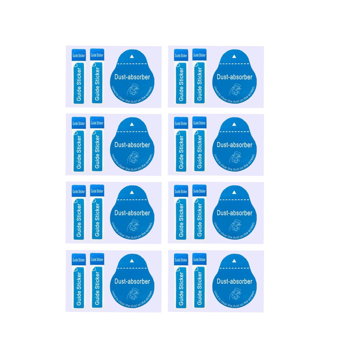 【しっかり吸着】貼るだけで画面上のホコリや細かいゴミをしっかり吸着。フィルム貼付前のクリーニングに最適。 ガイドステッカーを使って液晶フィルムを使えばきれいにスマホに液晶フィルムをはれます。【大容量200枚入り】毎日の使用や複数デバイスへの...