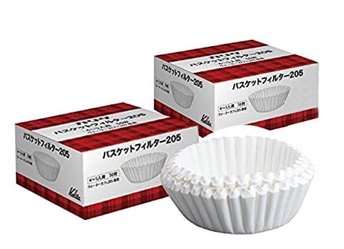 4～5人用 50枚入 (1箱あたり）化粧箱（mm）147×147×68重さ：140gウォーターカフェ205専用