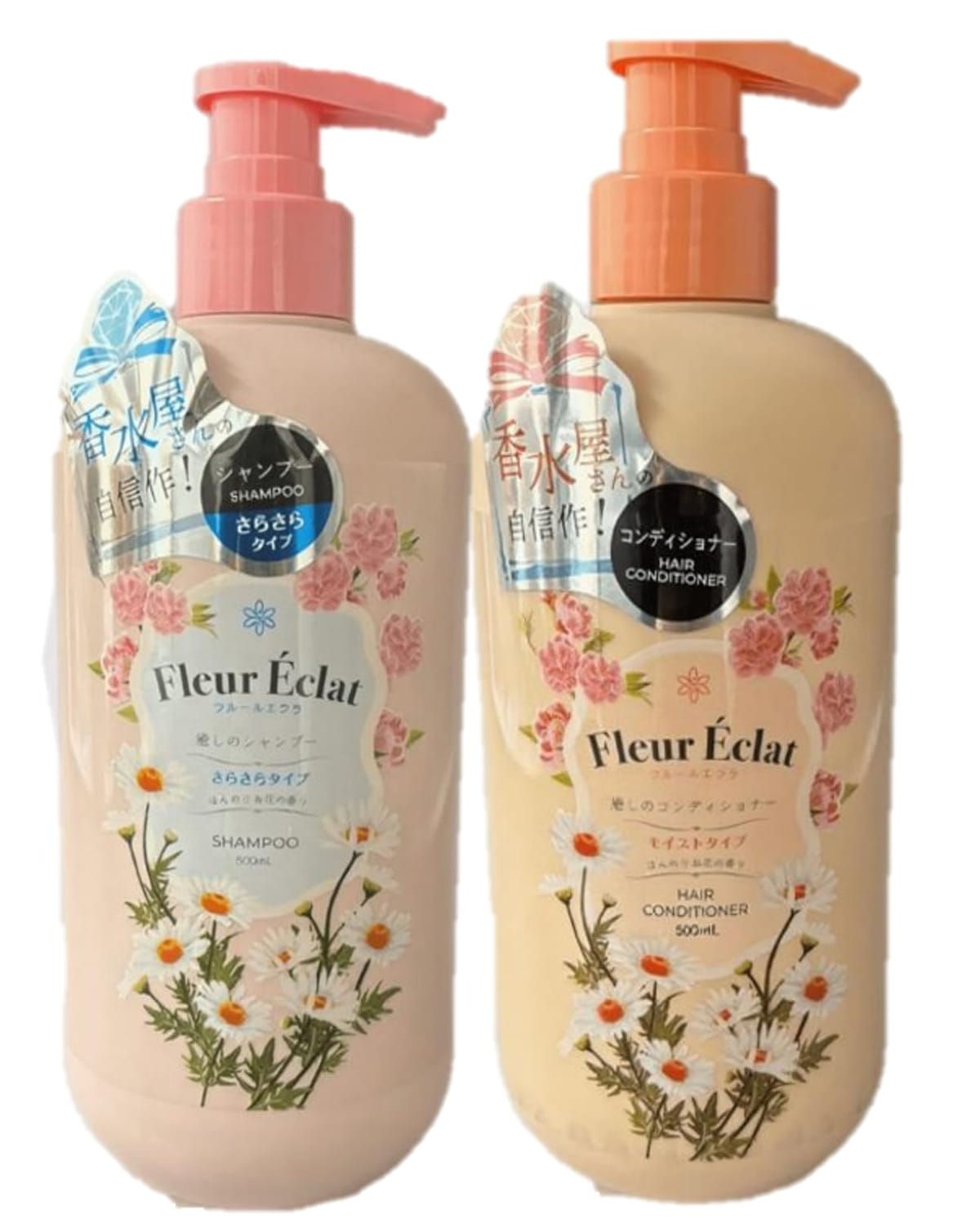 香水屋さんの自信作 F l e u r É c l a t － フルールエクラ－　シャンプー「さらさら」 香り　　：ほんのりお花の香り 内容量　：500mL 生産国　：日本 日々のシャンプータイムを特別なひとときに変える『F l e u r...