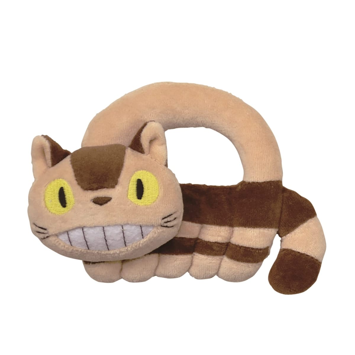 スタジオジブリとなりのトトロのネコバスの可愛いガラガラになります。【サイズ】約12cm素材: ポリエステルブランド: サンアロー