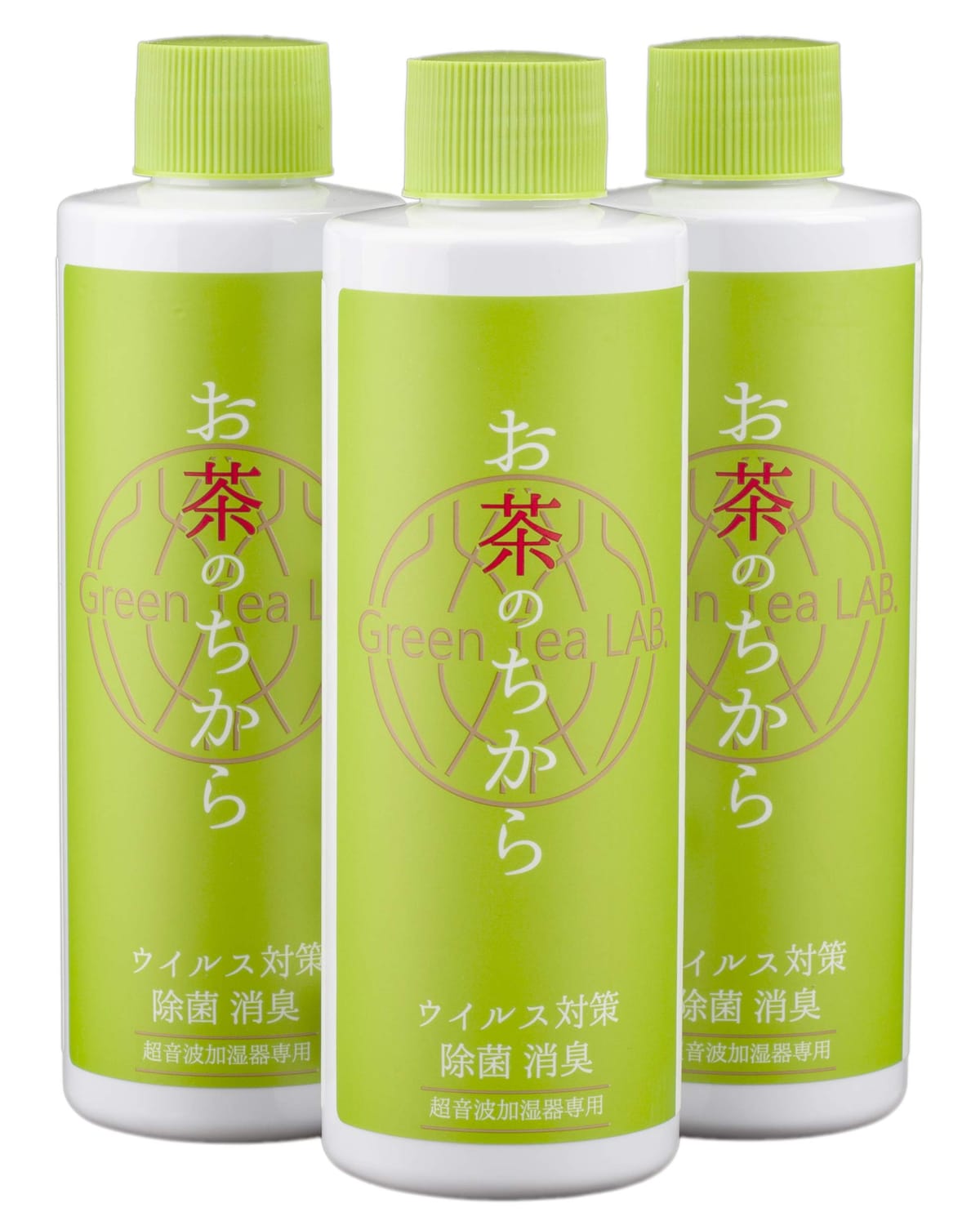 K.anvifal Green Tea LAB.(グリーンティーラボ) お茶のちから 3本セット 抗菌 抗ウイルス 超音波加湿器専用 除菌 消臭 無香料 国産 グリーンティーラボ カテキン お茶 成分 日本製 アロマディフューザー 加湿AM...