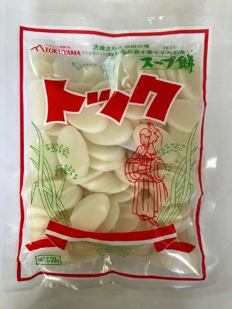 うるち米で作ることにこだわった、もちもちとした食感の韓国伝統餅。味しみがよく、煮崩れしにくいのが特徴です。韓国料理だけではなく、和洋中いずれの料理にもよく合います。500g原材料：白米粉（国内製造）、食塩／加工デンプン、酒精直射日光、高温多...