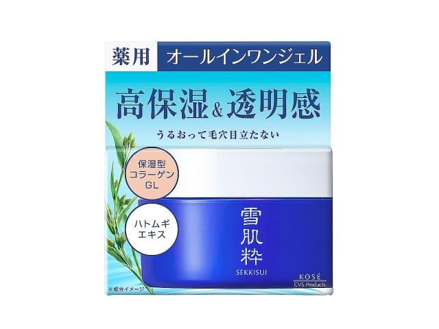1品5役（化粧水・乳液・クリーム・美容液・マスク）洗顔後にこれ1品でお手入れ完了薬用美容ジェル（高保湿タイプ） みずみずしくなめらかなジェルが乾燥が気になる肌にも溶け込むように浸透。 1品でもうるおいが持続し、毛穴の目立たない明るく透明感の...