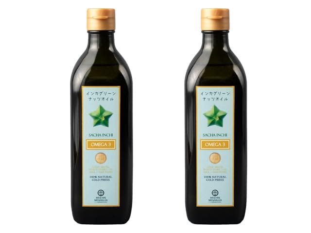 内容量　460g（500ml）×2原産国名　ペルー原材料名　サチャインチ種子油保存方法　高温及び直射日光を避けて保存してください。 南米で先住民時代から食されてきたアマゾングリーンナッツ。このナッツからしぼったヴァージンオイルにはオメガ3が...
