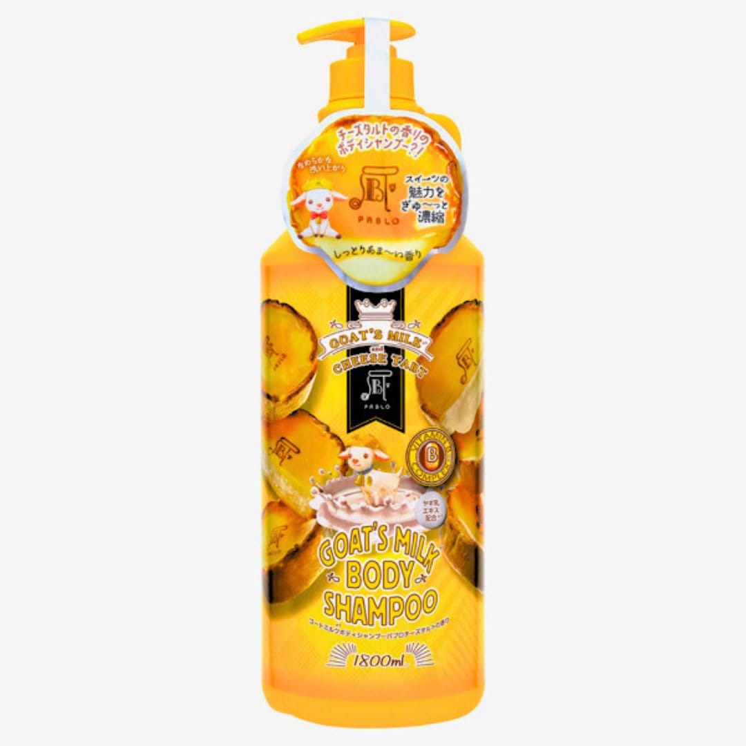 【天然ゴートミルク配合】 母乳に近く肌に優しい山羊乳成分が角質層まで浸透し乾燥知らずのしっとり肌へ導く【魅惑のチーズタルトの香り】 焼きたてスイーツのような甘く香ばしい香りが浴室全体に広がり至福のバスタイムを演出【高保湿美肌ケア】 豊富なビ...