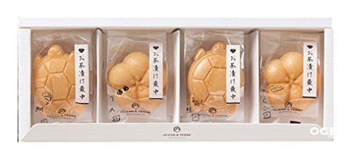 原材料:最中(鯛茶漬け5g)/もち米、食塩、砂糖、乳糖、のり、あられ、ごま、鯛、醤油、かつお節粉末、コーンスターチ、小麦粉、抹茶、デキストリン、魚介エキス調味料、酵母エキス、昆布粉、調味料(アミノ酸等)、酸化防止剤(V.E)、(原材料の一部...