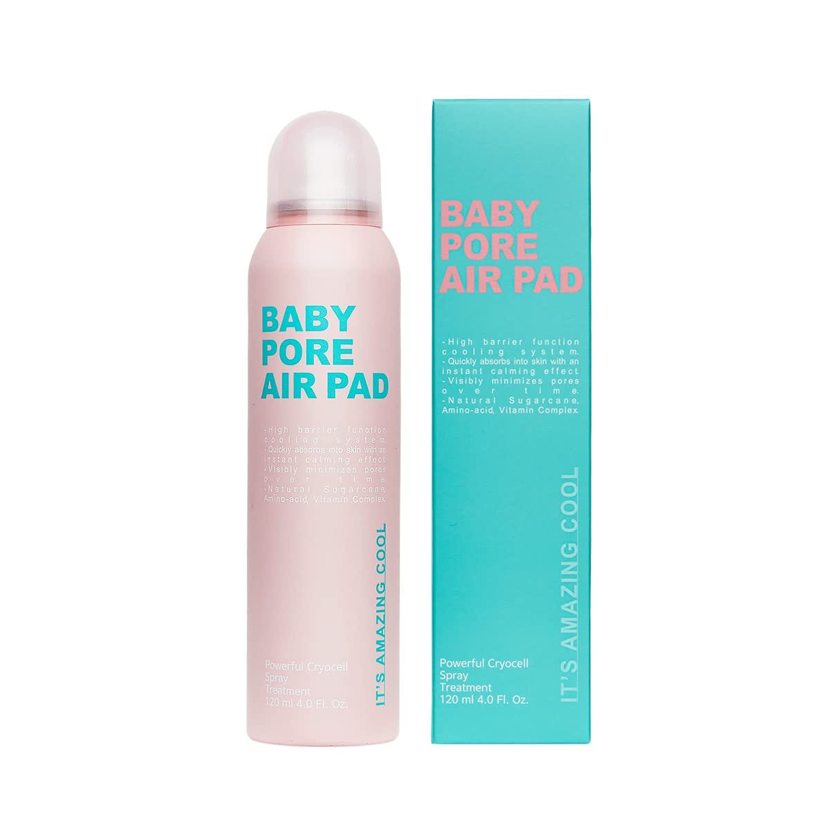 BABY PORE AIR PAD　ベビーポアエアーパッド 　　　　　⇒⇒⇒購入はCosme Dailyショップ韓国で10万本も売れている！スプレーでコットンができる！！！　コットン泡化粧水-15℃でシュワシュワ爽快ひんやり保湿お肌キュッと...