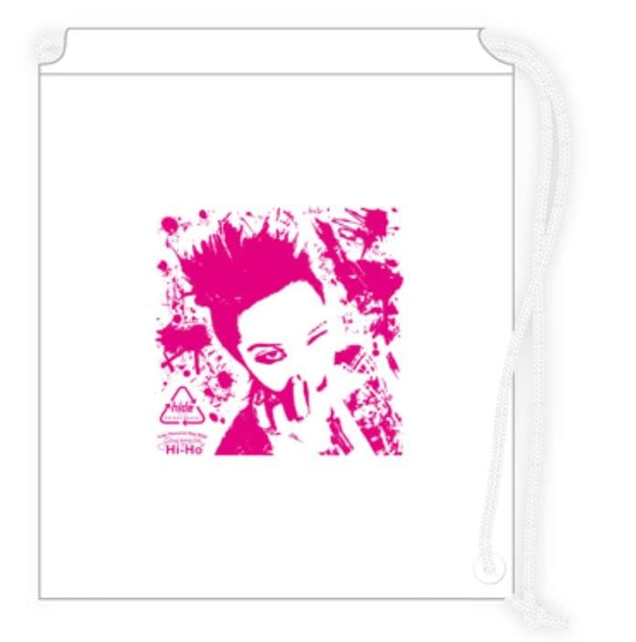 2022年5月2日、パシフィコ横浜にて開催された「hide Memorial Day 2022 Sing along Live "Hi-Ho!"」のオフィシャルグッズのビニールショルダーです。サイズ詳細：約45cm×約54cm/素材：ポリエ...