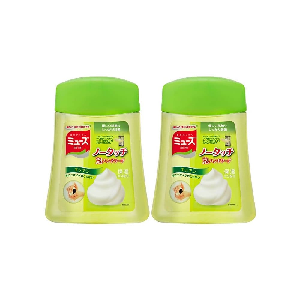 【2個セット】ミューズ ノータッチ 泡ハンドソープ 替 ボトルキッチン 250ml