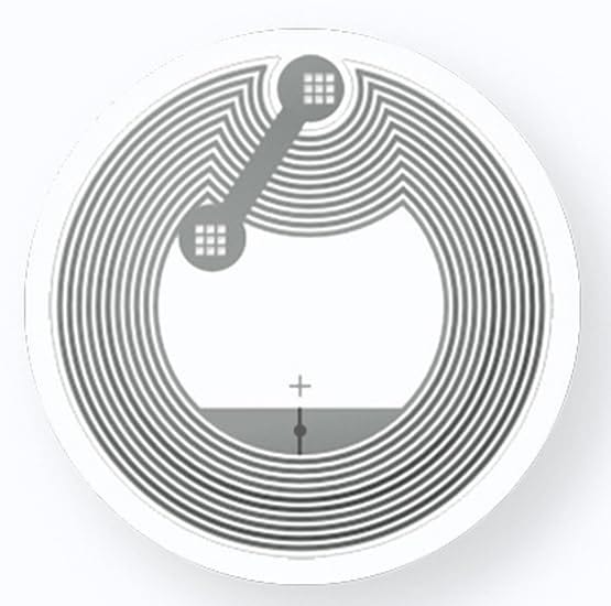 Ntag213チップは144バイトのメモリで15枚入りです。直径約25ミリで片面がシールになっています。スマートフォンやNFCリーダーと互換性があります。ユーザーメモリは 144バイトを搭載しており、URL、テキスト、名刺情報（vCard）...