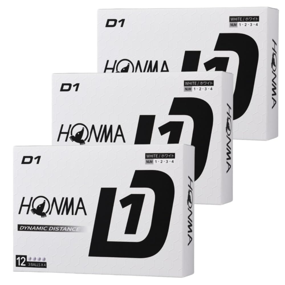 進化は止まらない！コスパ最強のディスタンス系ボール 「もっと遠くへとばしたい」というゴルファーの声にこたえるために進化を続ける不動の人気No.1ボール『D1』。前モデルよりもコアを大きく、ソフトにすることで高初速で安定感のある打感を実現。コ...