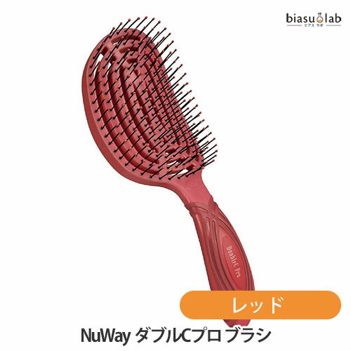 biasu【商品名】 NuWay ニューウェイ DoubleC ダブルCプロ ブラシ レッド【メーカー/ブランド】 NuWay ニューウェイ【商品概要】毎日のブラッシングを、毎日の贅沢に。 NuWayBrushは、”髪のための新しい手段”と...