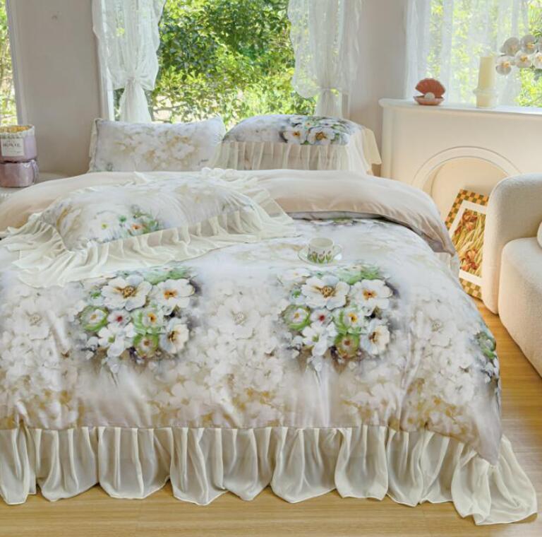 ご来店いただいて誠にありがとうございます。 ★付属品：なし ★カラー：写真より　 ★素材：ポリエステル、その他 ★サイズ（cm）： 1.5mサイズ用（4点セット） 1点布団カバー：200*230cm 1点フラットシーツ：245*250cm ...