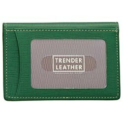 材質：牛革（型押し）、内生地：シャンタン（レーヨン100％）、仕様：2つ折型、パス窓2面（セル抜き窓あり）、カードポケット（2） パイロット TLPP-05W-G トレンダーレザー05 (パス入/ダブル/グリーン) (TLPP05WG)