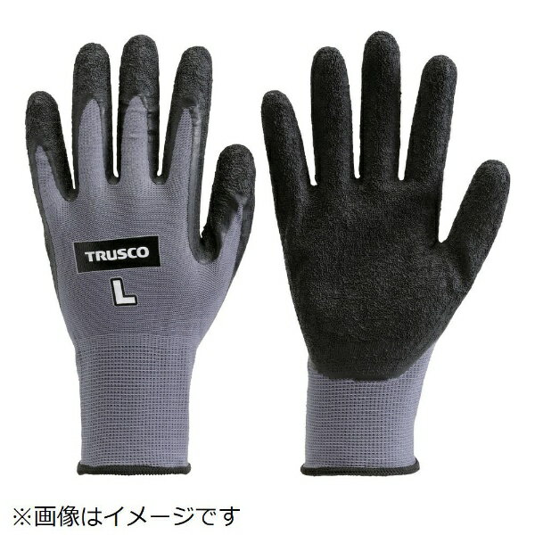 ■薄手タイプでフィット感があるため、長時間の作業でも疲れにくいです。■縫い目のないシームレス編手袋に天然ゴムの特殊コーティング加工により、高いグリップ力を発揮します。【用途】・荷造り・梱包・仕分け作業。【仕様】・色： グレー/ブラック・サイ...