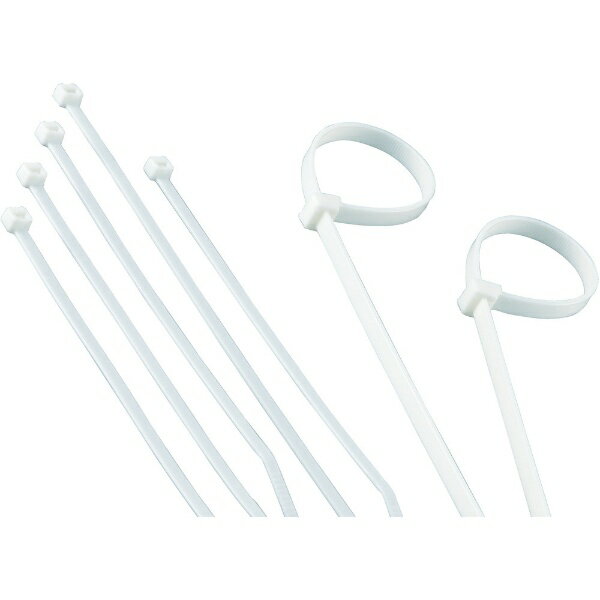 ■目通しがとても軽く、耐衝撃性に優れた標準タイプの結束バンドです。■屋内使用に適しています。■スムーズな目通しできっちりしまり、様々な方法で使用できる汎用性の高いナイロン結束バンドです。【用途】・ワイヤ、ケーブル、ホースなどの結束に。【仕様...