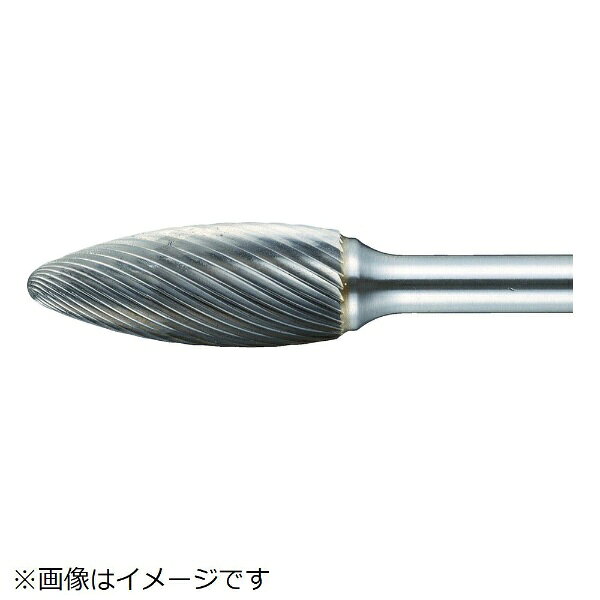 ■理想的な切れ刃形状の設計により優れた切れ味を実現しています。■ロングシャンクタイプです。【用途】・奥深い個所の研削、バリ取り、面取りに。【仕様】・形状： 楕円（ダブルカット）・刃径（mm）： 12.7・刃長（mm）： 32・軸径（mm）：...