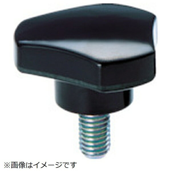 ■強化プラスチックに特別加工のボルト、ナットをインサート成形した表面光沢のある製品です。【用途】・工作機器、治工具、事務機器、OA機器等に。【仕様】・外径（mm）： 25・ノブ高さ（mm）： 15・ねじ寸法： M5×0.80・ねじ長さ（mm...