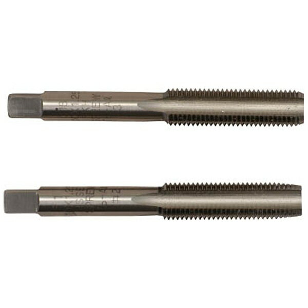 ■通常のタップより、スプリューの線径分だけ大きいスプリュー専用タップです。■中、上、2本セットです。【用途】・被削材： アルミなど軟質材。【仕様】・ねじ径×ピッチ： M6×1.0・下穴径（mm）： 6.3・精度： 1b級・セット内容（本）：...