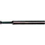 ■小径穴（最小刃径2mm）の裏面取りができる超硬ソリッドチャンファーリングカッターです。■マシニング加工に最適です。■スパイラル刃なので切れ味が滑らかです。■ドリル穴の裏も表もミリング加工で、面取り・バリ取りができるミニチャンファーです。【...
