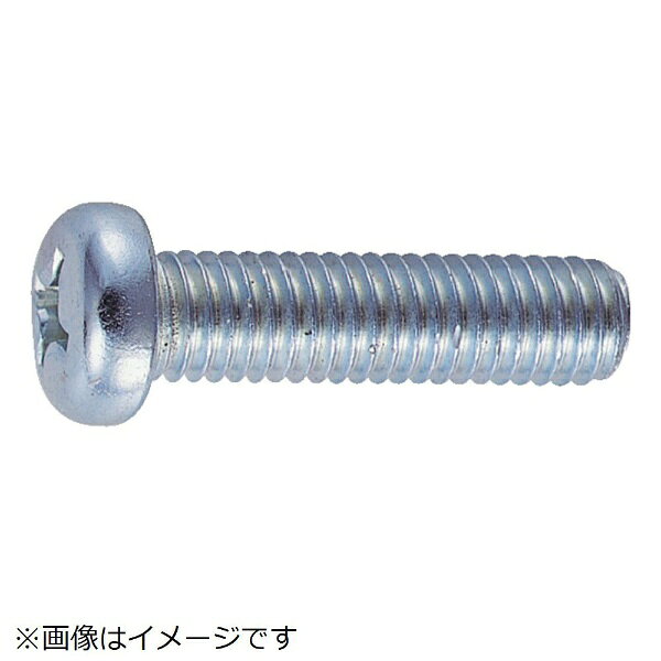 ■十字穴付の一般的な小ねじです。【仕様】寸法(mm)d×L：M4×35、質量(g)：332.96強度区分：4.8（最小引張強さ/耐力）、JIS B1111規格品【材質/仕上】■低炭素鋼（SWCH）■表面処理：ユニクロムメッキ仕上げ