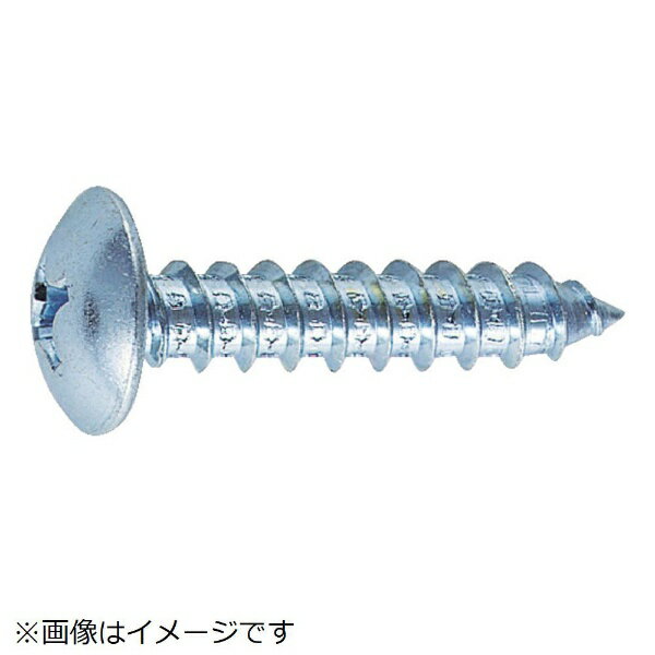 ■頭部外径が大きい丸頭形状で、タップやナットを使用せず、下穴だけで締結ができる薄板鋼板用のねじです。【仕様】・パッケージ： ボルトンパック（ブリスター）【セット内容／付属品】・低炭素鋼（SWCH）表面処理： ユニクロメッキ仕上げ