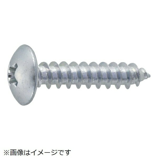 ■頭部外径が大きい丸頭形状で、タップやナットを使用せず、下穴だけで締結ができる薄板鋼板用のねじです。環境負荷の少ない三価クロメート品です。【仕様】・パッケージ： ボルトンパック（ブリスター）【セット内容／付属品】・低炭素鋼（SWCH）表面処...