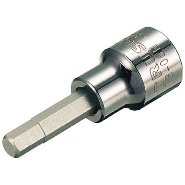 ■ノンクロムメッキ処理で、環境に優しいです。■ラチェットハンドルに差し込んで、六角穴付ボルトの締め付けが素早く行えます。【仕様】・差込角（mm）： 9.5・全長（mm）： 55・対辺寸法（mm）： 10・ビット長さ（mm）： 29・表面処理...