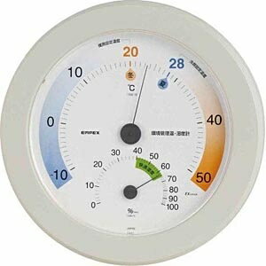 ■一人ひとりが考える1℃の思いやり ■大きくて見やすい目盛 ■クールビス/ウォームビズ温度表示 ■温度の振角が大きく見やすい文字板 ■台を取れば壁掛に。