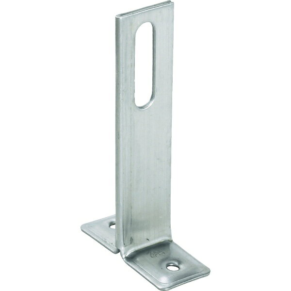 ■SUS304製です。【用途】・立バンド用の取付足。【仕様】・幅W2（mm）： 25・高さL（mm）： 50・厚さW1（mm）： 1.5・穴数： 1つ穴