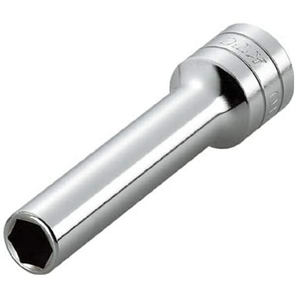 ■KTC独自のパワーフィット形状を採用しています。（口径部は5mm以下を除く）■貫通タイプなのでボルトが突き出たナットや奥まった箇所での作業に最適です。■全長は従来品に比べより長く設定されています。【仕様】・対辺寸法（mm）： 17・差込角...