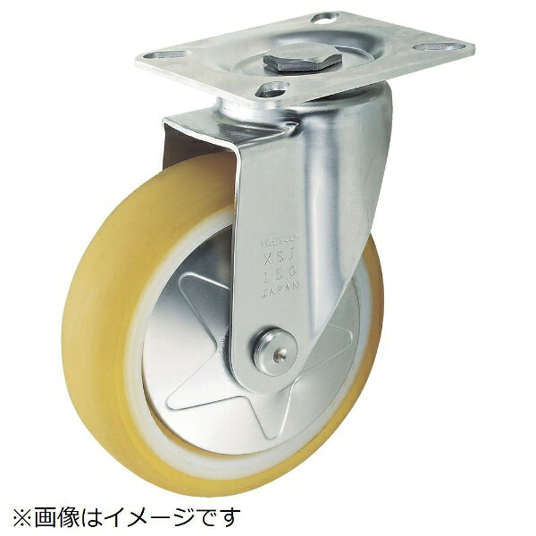 ■ステンレス（SUS304）で耐食性、耐水性に優れています。■旋回部はゴムパッキンなどでシールされており、防じん、防水構造です。■キャスター特有の走行音などの嫌な音から解放されます。（ノイズフリータイプ）■押し始めるときの抵抗力が低減され、...