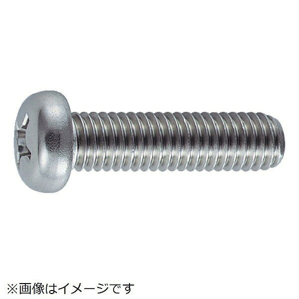 ■十字穴付の一般的な小ねじです。【仕様】寸法(mm)d×L：M3.0×15、質量(g)：135強度区分：A2-50相当、JIS B1111規格品【材質/仕上】■ステンレス（SUS304）