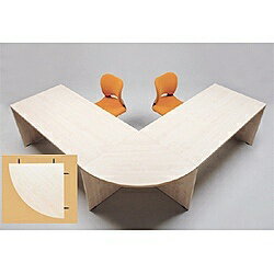 奥行き710mmのデスクGL（カウンターGL）同士を90度に連結する連結天板です。デスクの向きに関わらず連結することができますので、お部屋に合ったレイアウトが可能です。※ご使用前に組立てが必要です。予めご了承ください。 ※メーカー直送品につ...