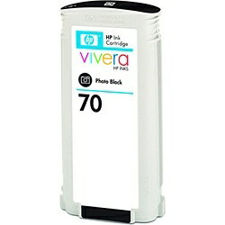 プロフェッショナルな最高水準の印刷物を、高い生産性を維持しながら作成することができます。 HP 【純正インク】 C9449A HP 70 インクカートリッジ(フォトブラック)
