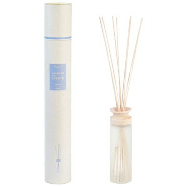 ■clear air（クリアエアー）：心地良い甘さがふんわり漂う香りです。■材質ボトル：ガラスリードスティック：ラタンウッドリング：木ふた：アルミニウムキャップ：PP■サイズ63×63×220mm※リードスティックを含みません■重量725g...