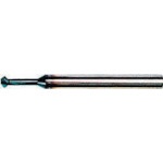 ■小径穴（最小刃径1.5mm）の裏面取りができる超硬ソリッドチャンファーリングカッターです。■マシニング加工に最適です。■スパイラル刃なので切れ味が滑らかです。■ドリル穴の裏も表もミリング加工で、面取り・バリ取りができるミニチャンファーです...