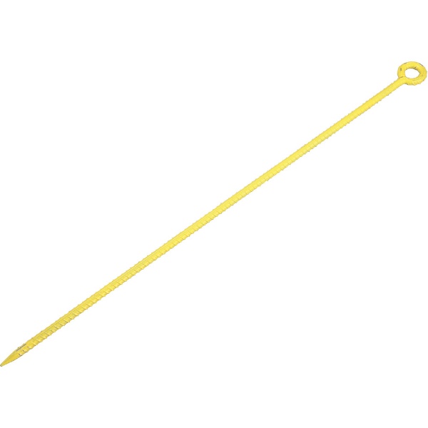 ■色付で目立ちます。【用途】・ロープ、ワイヤなどの固定に使用。【仕様】・径（mm）： 13mm、幅： 55mm、内径： 27・色： 黄・首下長（mm）： 1500・径： 13mm、幅： 55mm、内径： 27mm