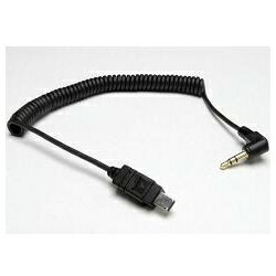 カメラをワイヤレスレリーズするときに必要なケーブルです。 ＜対応カメラ＞ Nikon D90、D5000