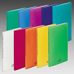 ■ ピンドットエンボス入り表紙 水面に落ちる水滴をイメージしたピンドットエンボス入りポリプロピレン表紙。 ほんのり入ったピンドットエンボスは光の当たる角度によりさまざまな表情を見せます。 ■ パラパラめくれて閲覧簡単　表紙とポケットがぴった...