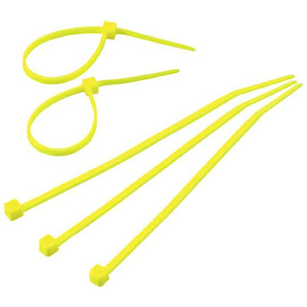 ■主に屋内での結束に適した汎用性の高いカラータイプです。電線の被覆色に合わせた色を使用することで束線を目立たなくきれいに束ねることができます。ケーブルの種類によって色分けして結束するとひと目で識別できて便利です。【仕様】・屋内用・UL難燃性...