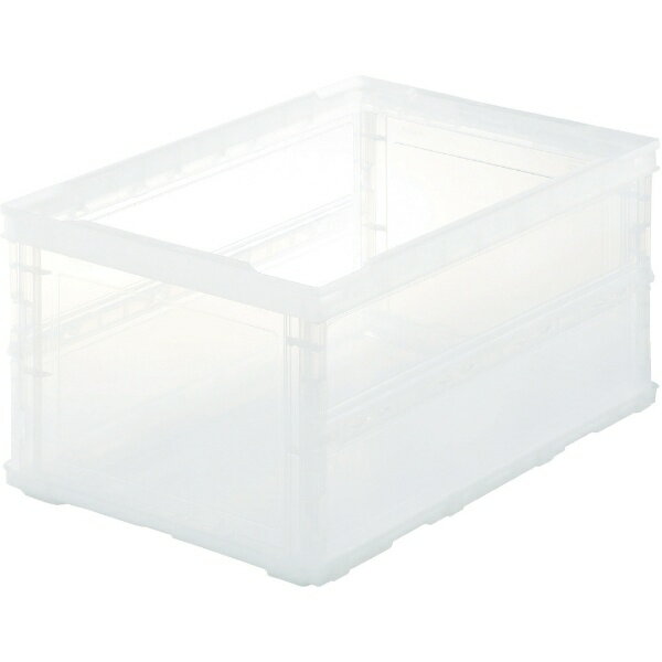 ■中が透けて見えるため、コンテナの中身が判別しやすく、保管・管理に最適です。■折りたたんだ時の高さを最大限まで追求、従来タイプに比べて最大35％低く、これにより輸送運賃・保管スペースを大幅に削減することができます。■組み立て時も、折りたたみ...