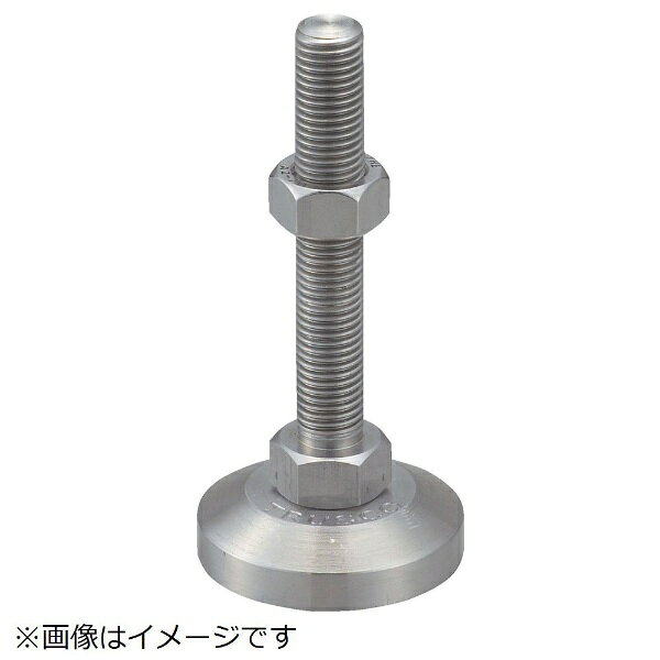 ■台座部は冷間圧造製で強度があり、高荷重に耐えます。【用途】・工作機械、自動販売機、コンベヤ、作業台、コンピューターラック、制御盤、理化学機械。【仕様】・ねじ寸法： M20×2.50・許容荷重（kgf）： 4500・全高（mm）： 179・...