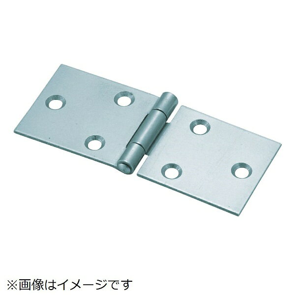 mm（4個入）のスチール製横長蝶番　生地仕上げ【仕様】・表面処理： 生地仕上げ【セット内容／付属品】・スチール（SPCC）
