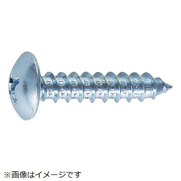 ■頭部外径が大きい丸頭形状で、タップやナットを使用せず、下穴だけで締結ができる薄板鋼板用のねじです。【仕様】・パッケージ： ボルトンパック（ブリスター）【セット内容／付属品】・低炭素鋼（SWCH）表面処理： ユニクロメッキ仕上げ