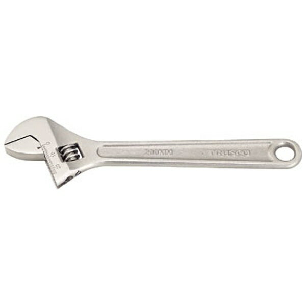 ■口開き寸法が分かる目盛付です。【仕様】・全長（mm）： 158・最大口開き（mm）： 20・色： シルバー・グリップ有無： なし・規格（mm）： 150・A（mm）： 11.0・B（mm）： 46.0【材質／仕上】・クロムバナジウム鋼・表...