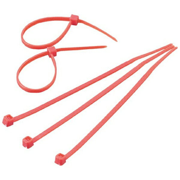 ■電線の被覆色に合わせた色を使用することで束線を目立たなくきれいに束ねることができます。ケーブルの種類によって色分けして結束するとひと目で識別できて便利です。【仕様】・屋内用・UL難燃性（94V-2）【注意】・屋内で使用してください。ナイロ...