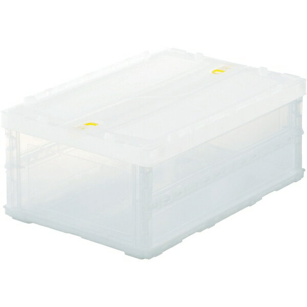 ■折りたたんだ時の高さを最大限まで追求、従来タイプに比べて最大35％低く、これにより輸送運賃・保管スペースを大幅に削減することができます。■中が透けて見えるため、コンテナの中身が判別しやすく、保管・管理に最適です。■組み立て時も、折りたたみ...