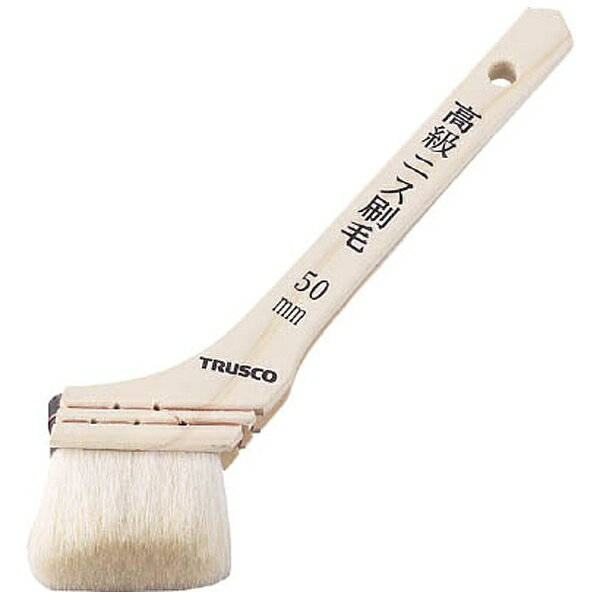 ■仕上げ塗りに最適です。【用途】・油性、ニス用。【仕様】・刷毛幅（mm）： 50・毛丈（mm）： 35・玉厚（mm）： 15・全長（mm）： 220こちらの商品はご購入後の返品をお受けいたしておりません。サイズ、種類等、再度お確かめの上お求...