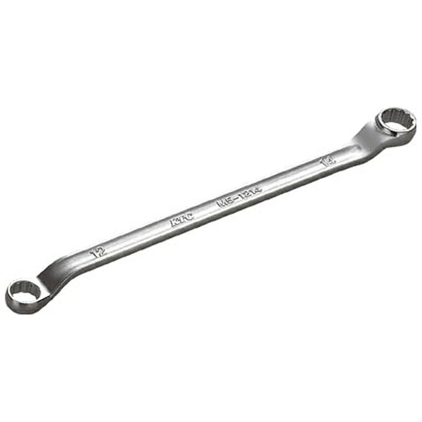■トルク伝達を最大限に発揮できる45°×6°のオフセット角度です。■くぼんだ場所のボルト・ナットにも掛かりやすく、ヘッドを裏返しての使用も可能です。■サイズ表示は大きく見やすい鍛造浮き出し刻印です。【仕様】・全長（mm）： 174・対辺寸法...